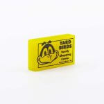 Yard Birds Yellow Eraser